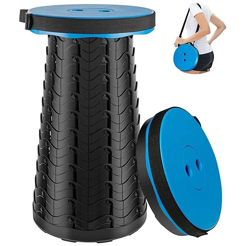 Scaun telescopic, inaltime maxima 45 cm, portabil, pescuit si camping ...