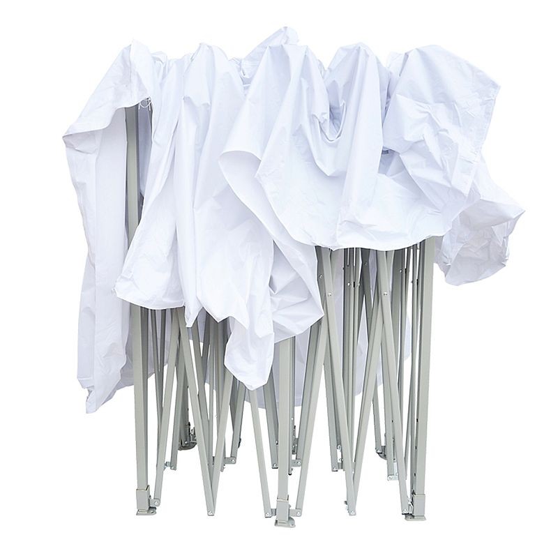 Cort de gradina quick ten, 6x3x3 m, 3 pereti, montare rapida, otel ...