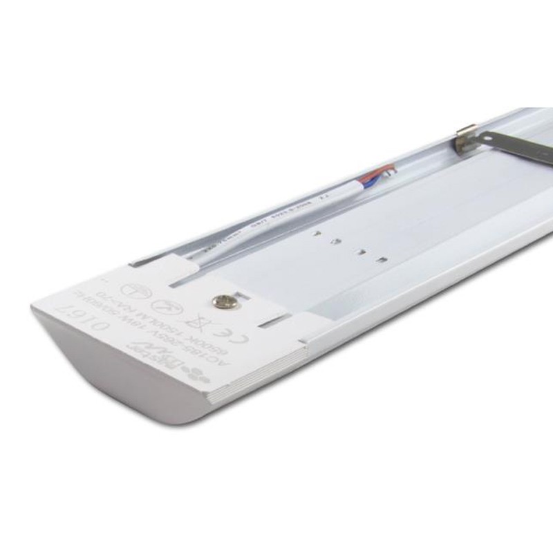 Lampa LED slim, 36W, lumina neutra, cadru otel si PC, lungime 120 cm