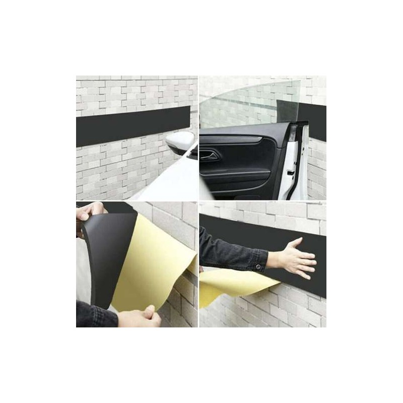 Protectie bumper pentru usa auto, aplicatie universala, lungime 200 cm