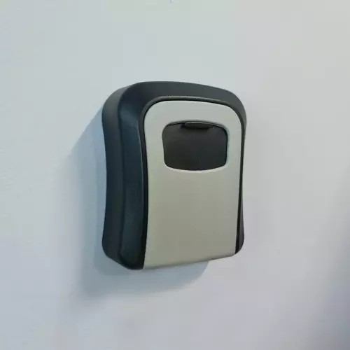 Seif depozitare chei, cod de siguranta din 4 cifre, metal si plastic