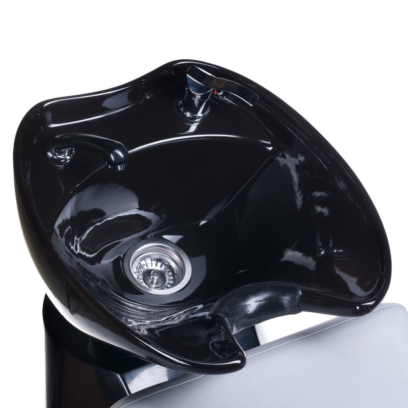 Scafa coafor, tapiterie piele eco, unitate de spalare profesionala