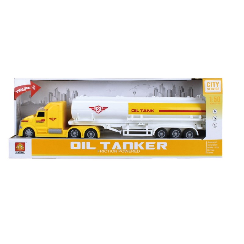 Cisterna transport petrolier, sunete si lumini, scara 1:50