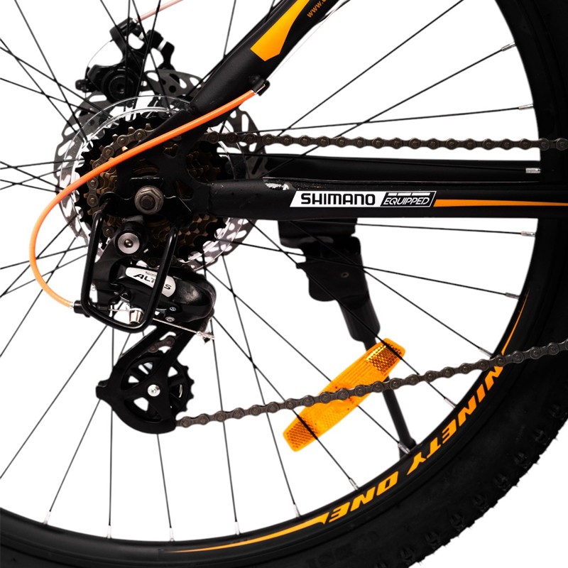 Bicicleta MTB 27.5 inch, 21 viteze, schimbator Shimano, frane pe disc