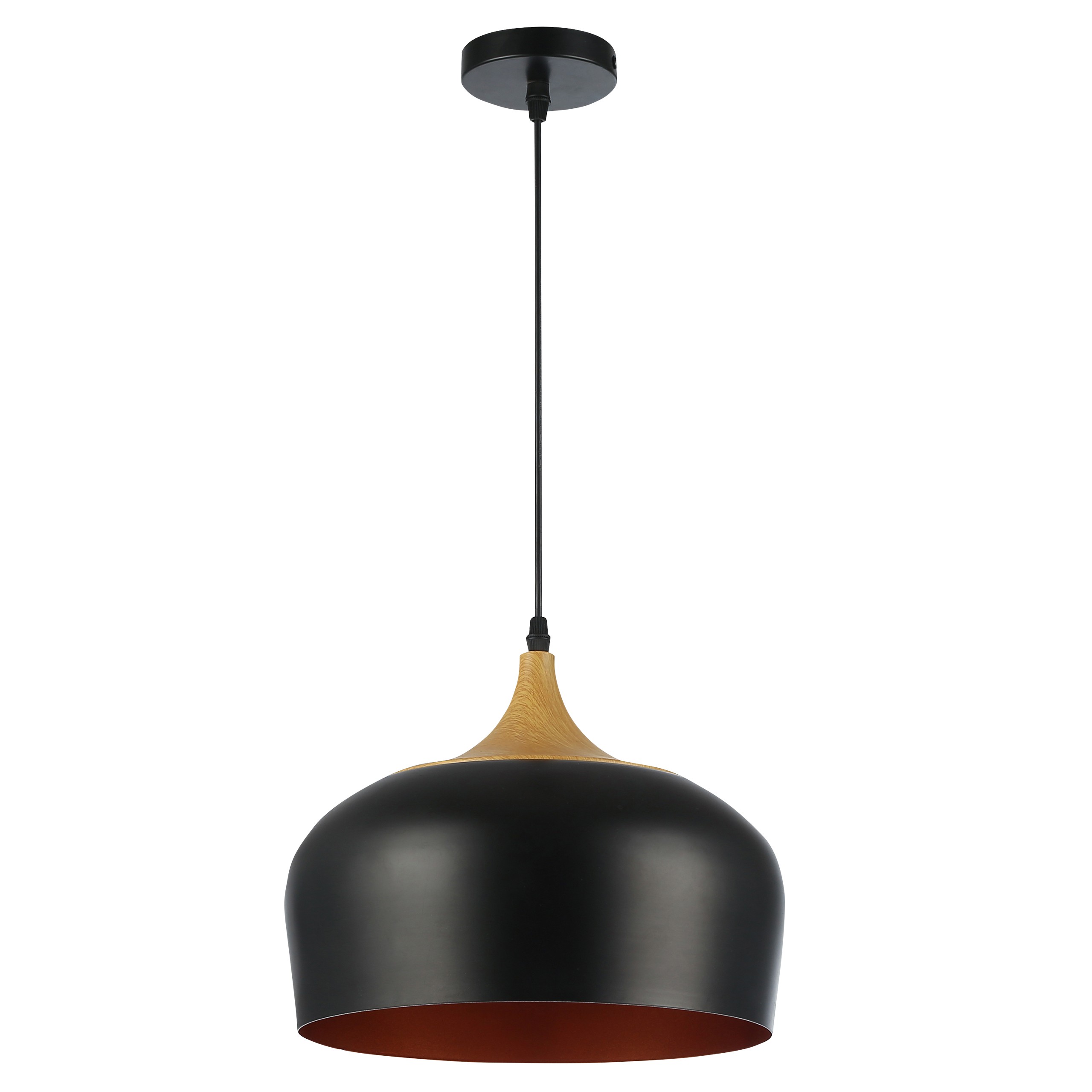 Lustra LED 60W, E27, design modern, abajur 30 cm
