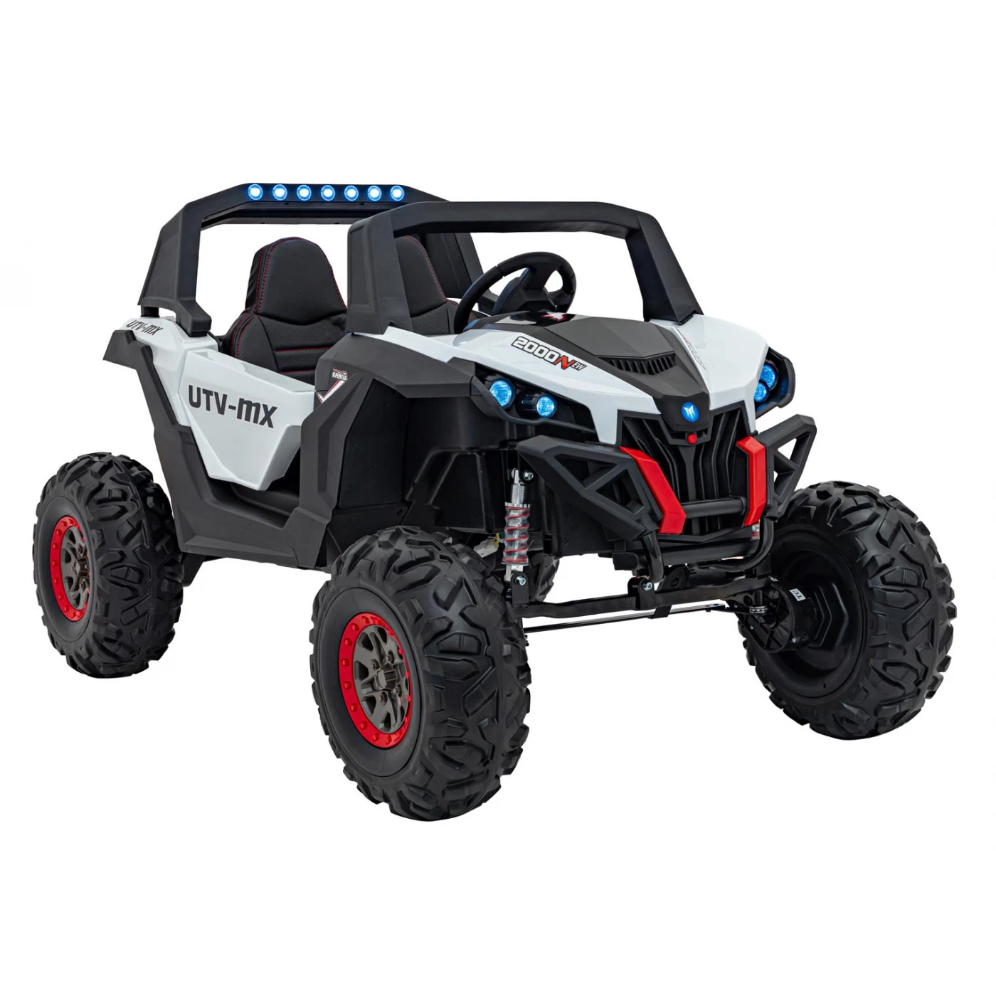 Buggy electric 2 locuri, pornire lenta, lumini LED, muzica, maxim 50kg