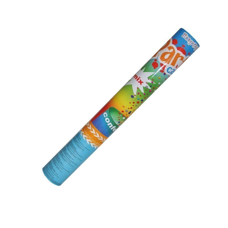 Tub confetti multicolore, forme asimetrice, 60 cm