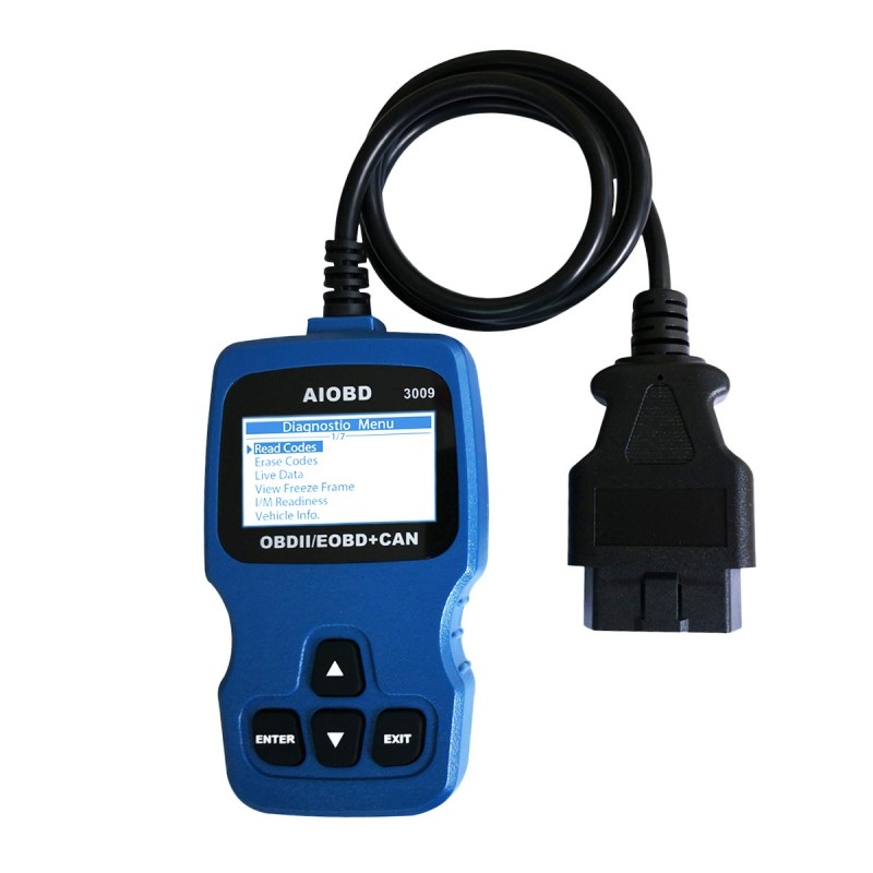 Interfata profesionala diagnoza auto OBD2, EOBD, CAN, 16 pini, ecran ...