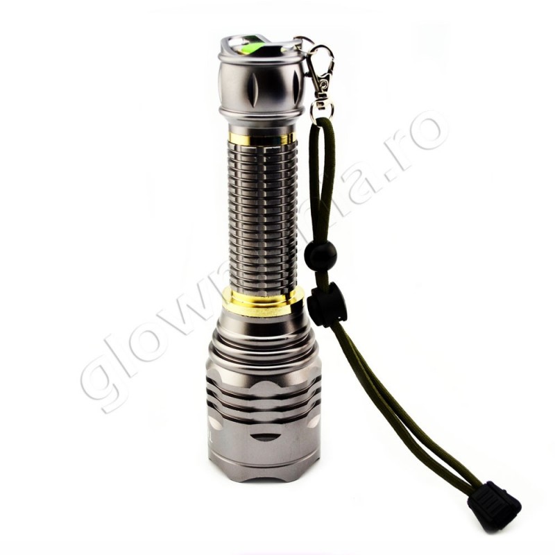 Lanterna profesionala super bright cu led CREE si acumulator