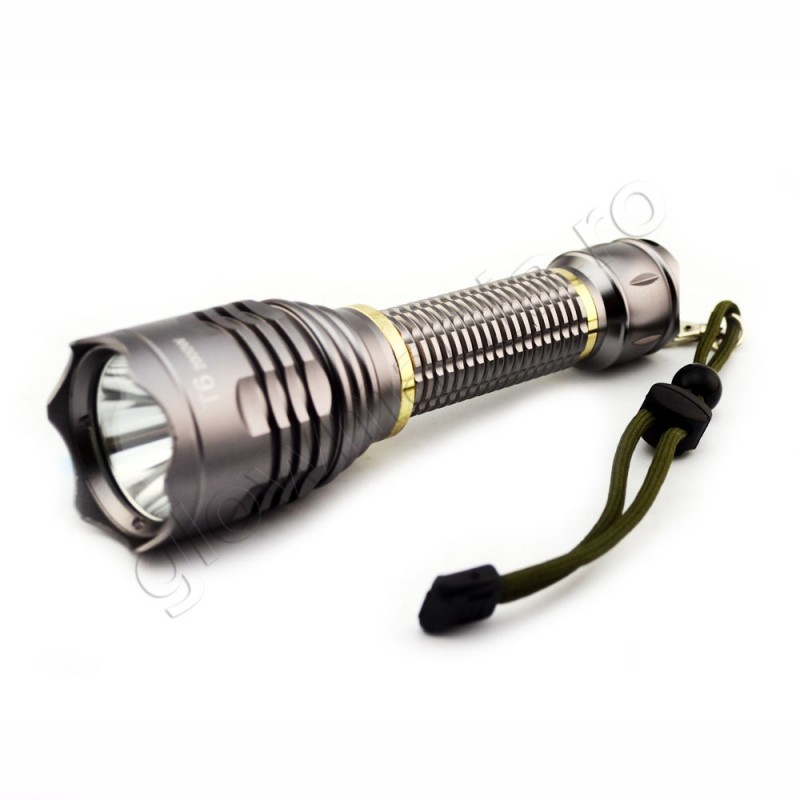 Lanterna profesionala super bright cu led CREE si acumulator