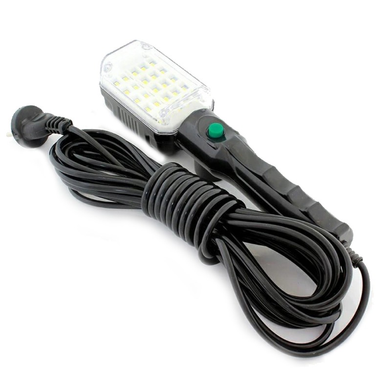 Lampa de lucru LED 13W, suport magnetic, carlig, cablu 9 m, carcasa ...
