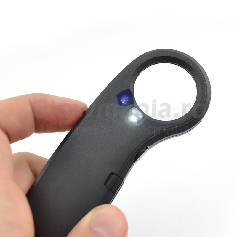 Lupa portabila UV verificator bancnote