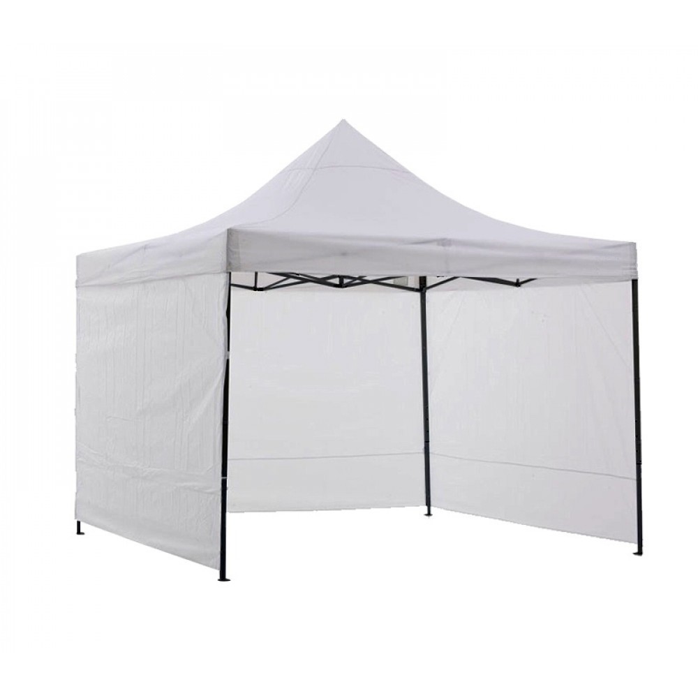 Cort de gradina 3x3 m, pavilion 3 pereti, inaltime reglabila, cadru ...