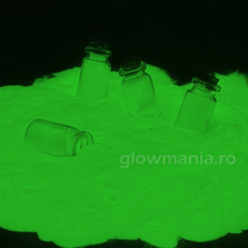 Pigment fosforescent verde baza de apa