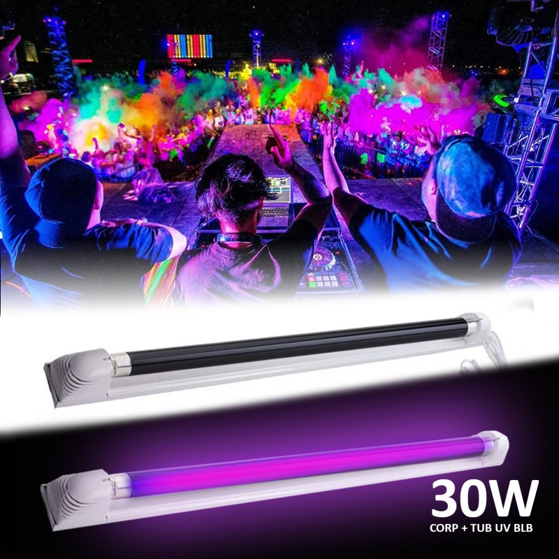 Lampa blacklight UV, tub neon T8, putere 30W - Glowmania