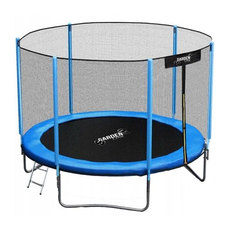 Trambulina copii, Gardenline, diametru 305 cm, 3 picioare duble, plasa ...